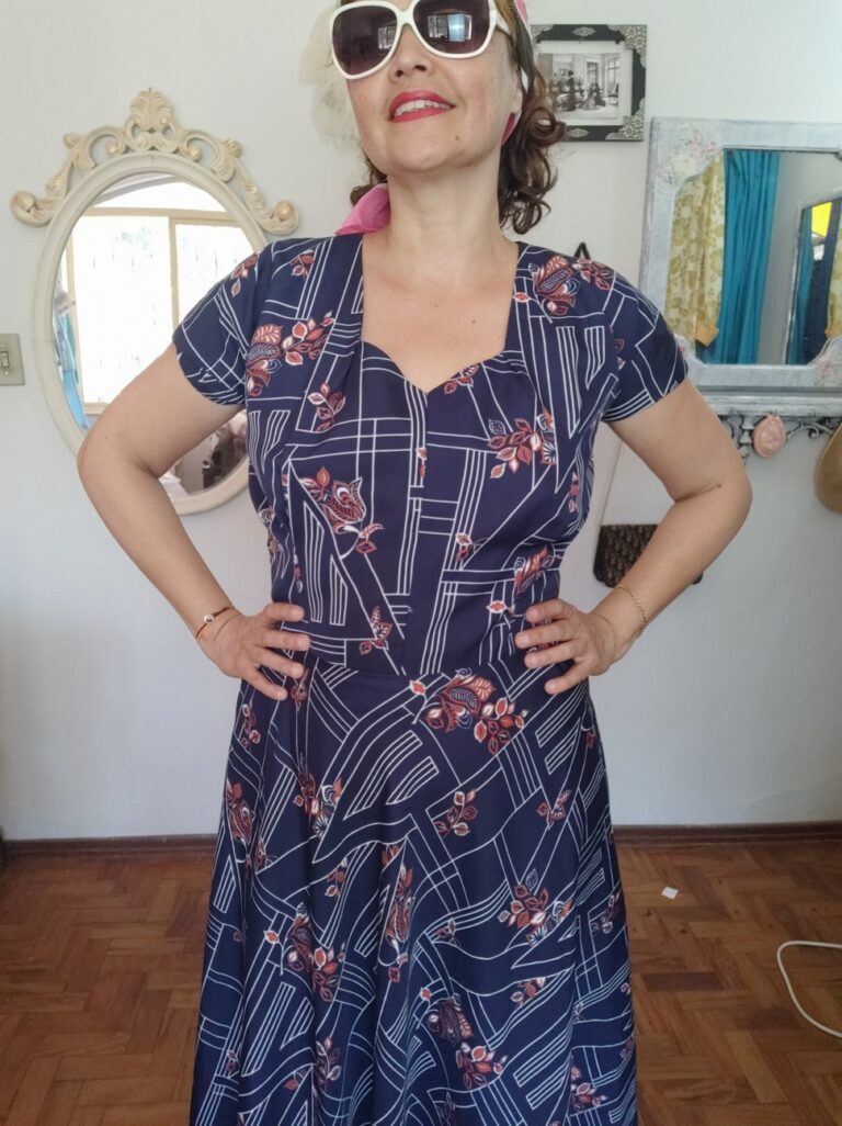 Vestido longo Vintage anos 70 – Que Chuchu